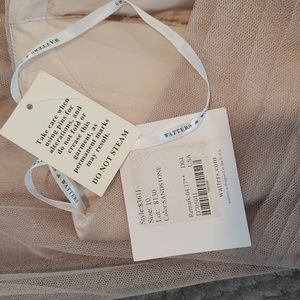 Watters & Watters | Dresses | New Years Eve Dresssandstone Color Gown ...